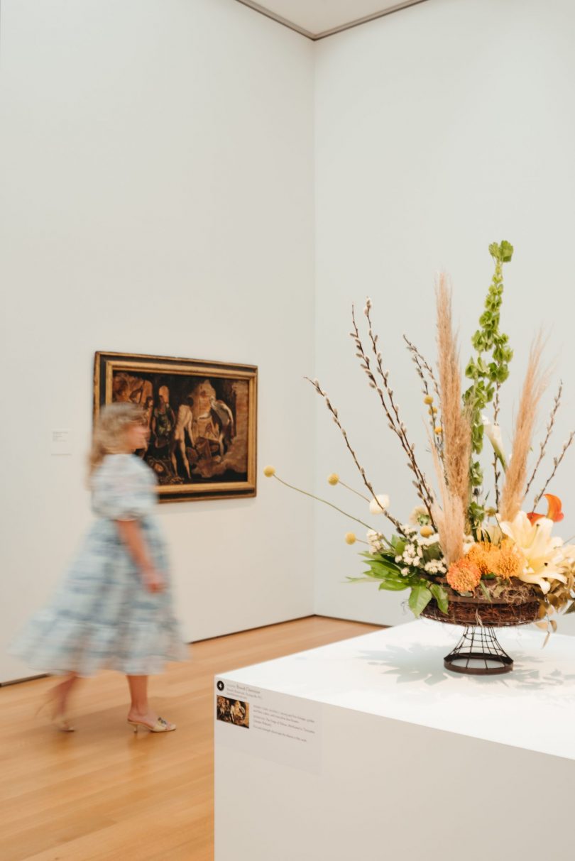 in full bloom at Art in Bloom – The Doctorette